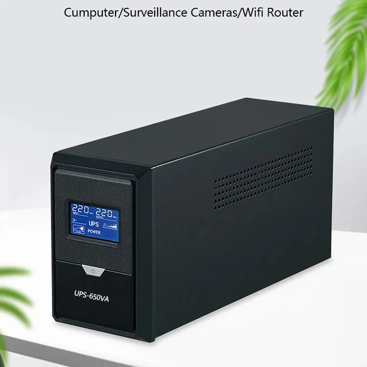 Single Phase 220v 500va 300w Ups Battery Uninterruptible Power Supply ...