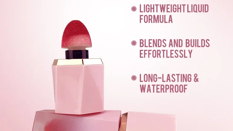 Handaiyan Mousse Liquid Blush Bulk High Pigment Rosy Expanding Color ...