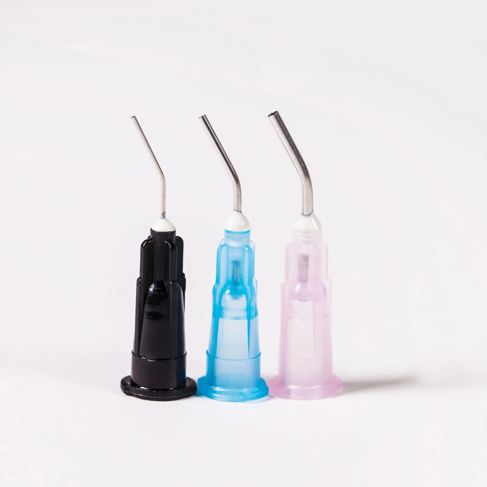 Dental Pre-Bent Needle Tips - Sterile & Versatile Solutions