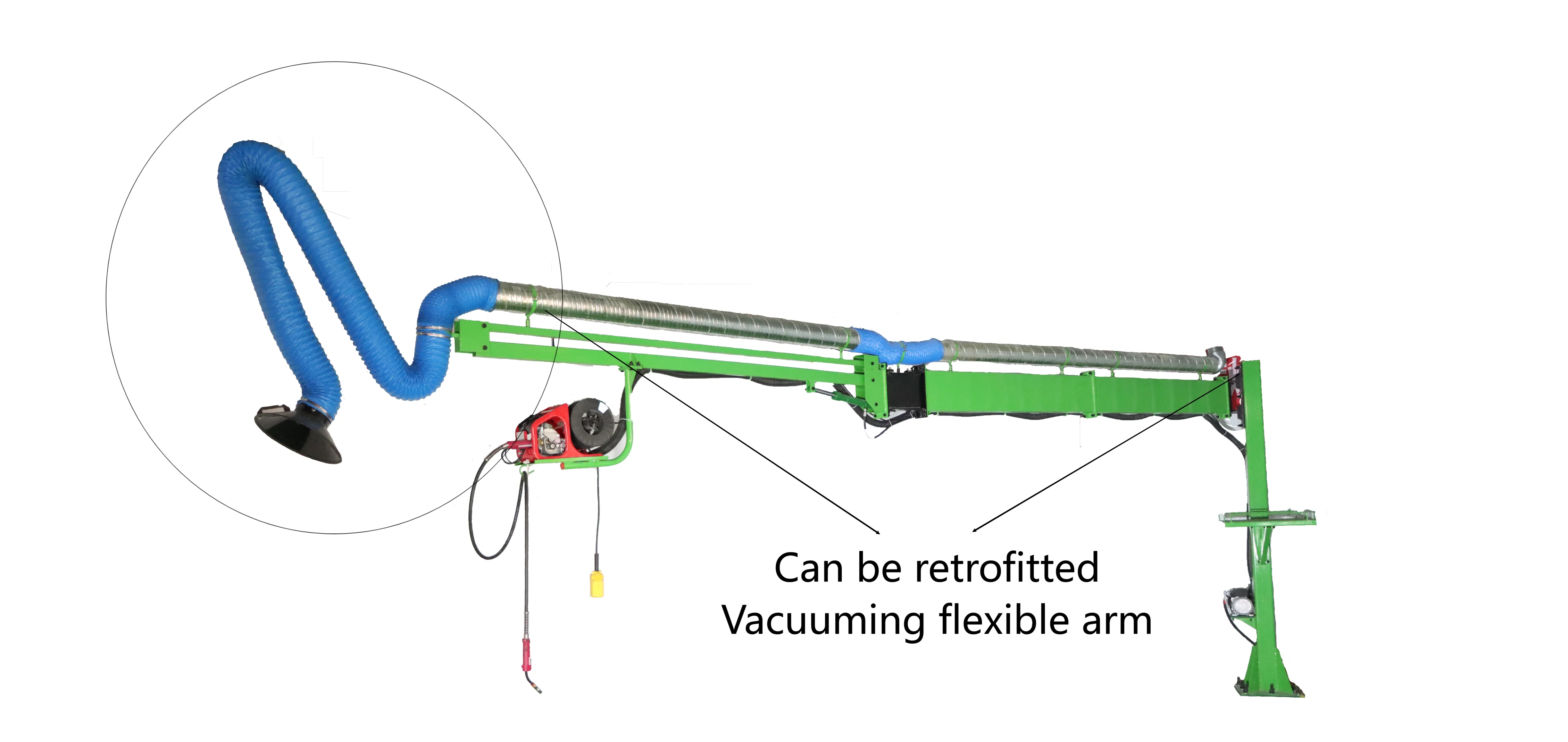 Industrial Auxiliary Welding Cantilever Wire Feeder Balancer Boom ...