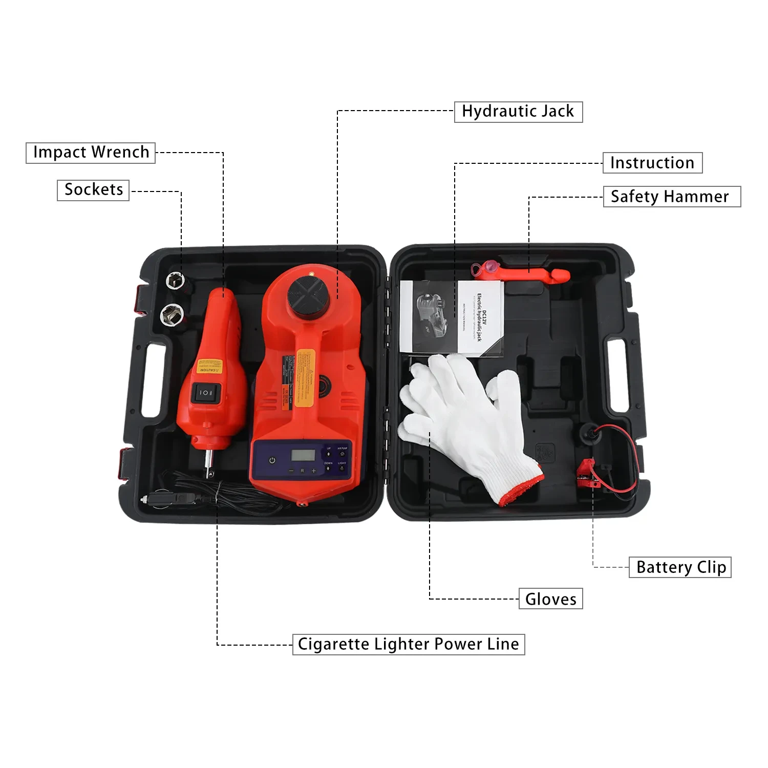 Electric Hydraulic Jack Portable Hydraulic Jack Hydraulic Floor Jack ...