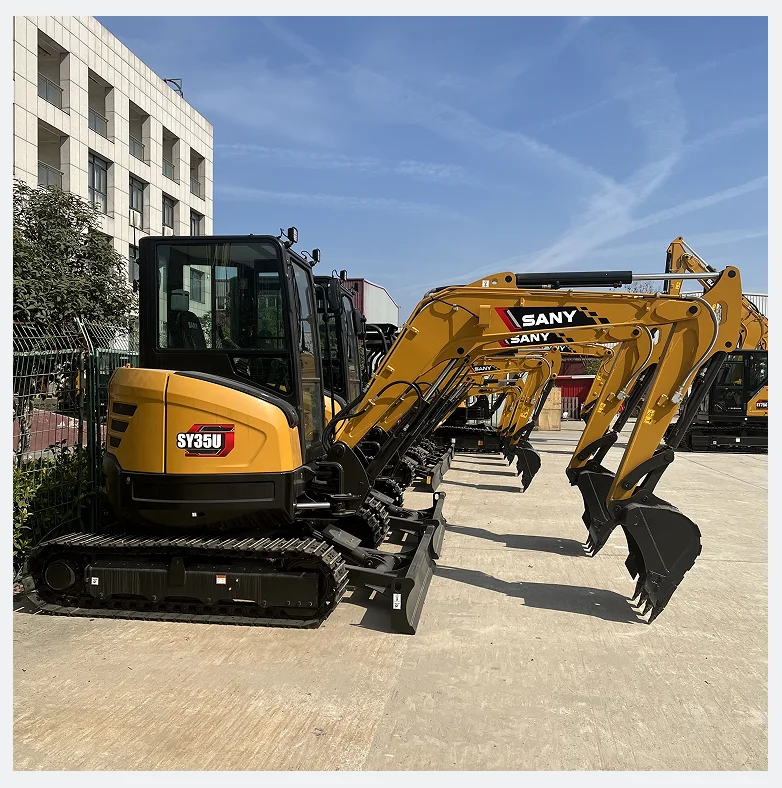 China Brand Mini Excavator Sy35u 3.5t Sany 35 Mini Excavator Sy35u New ...