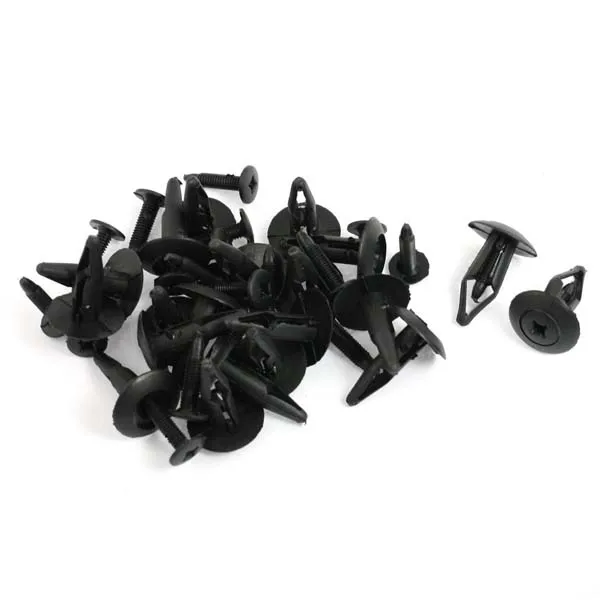 Flat Plastic Snap Nylon Barbed Rivets Black Plastic Nylon Barbed Rivets ...