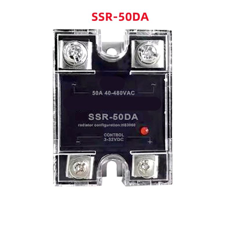 Single-phase Solid-state Relay 5da 25da 60da 80da 200da Dc Control Ac ...