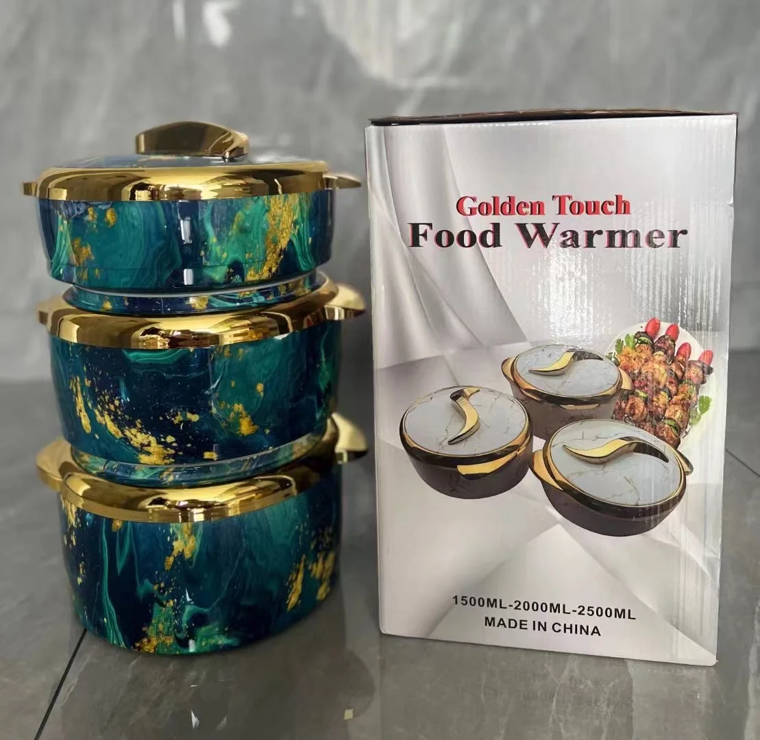 Large Capacity Thermos Food Warmer Jar Set - 3 Pcs 1.5l, 2l, 2.5l