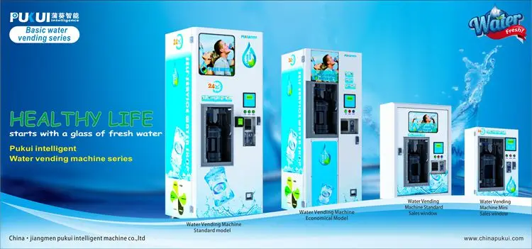 Fresh Pure Water Machine Vending With Smart Card Reader - Buy Water ...