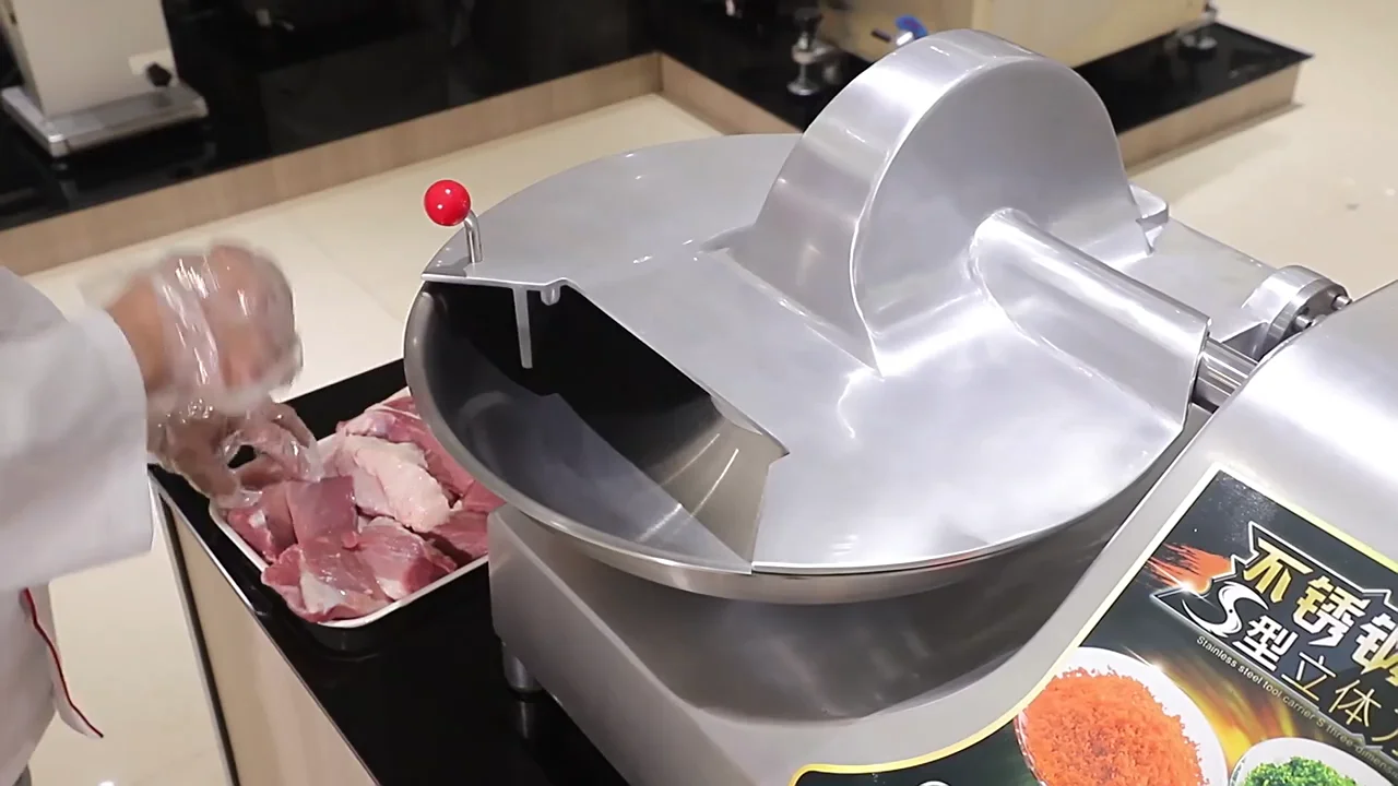 Multifunctional Small Meat Cutting Machine Restaurant Vegetable Chopper ...