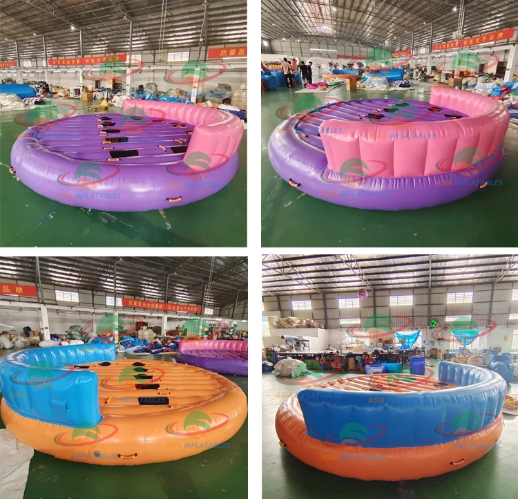 11 People Inflatable Towable Jet Ski Tube Sofa for Water Sports ...