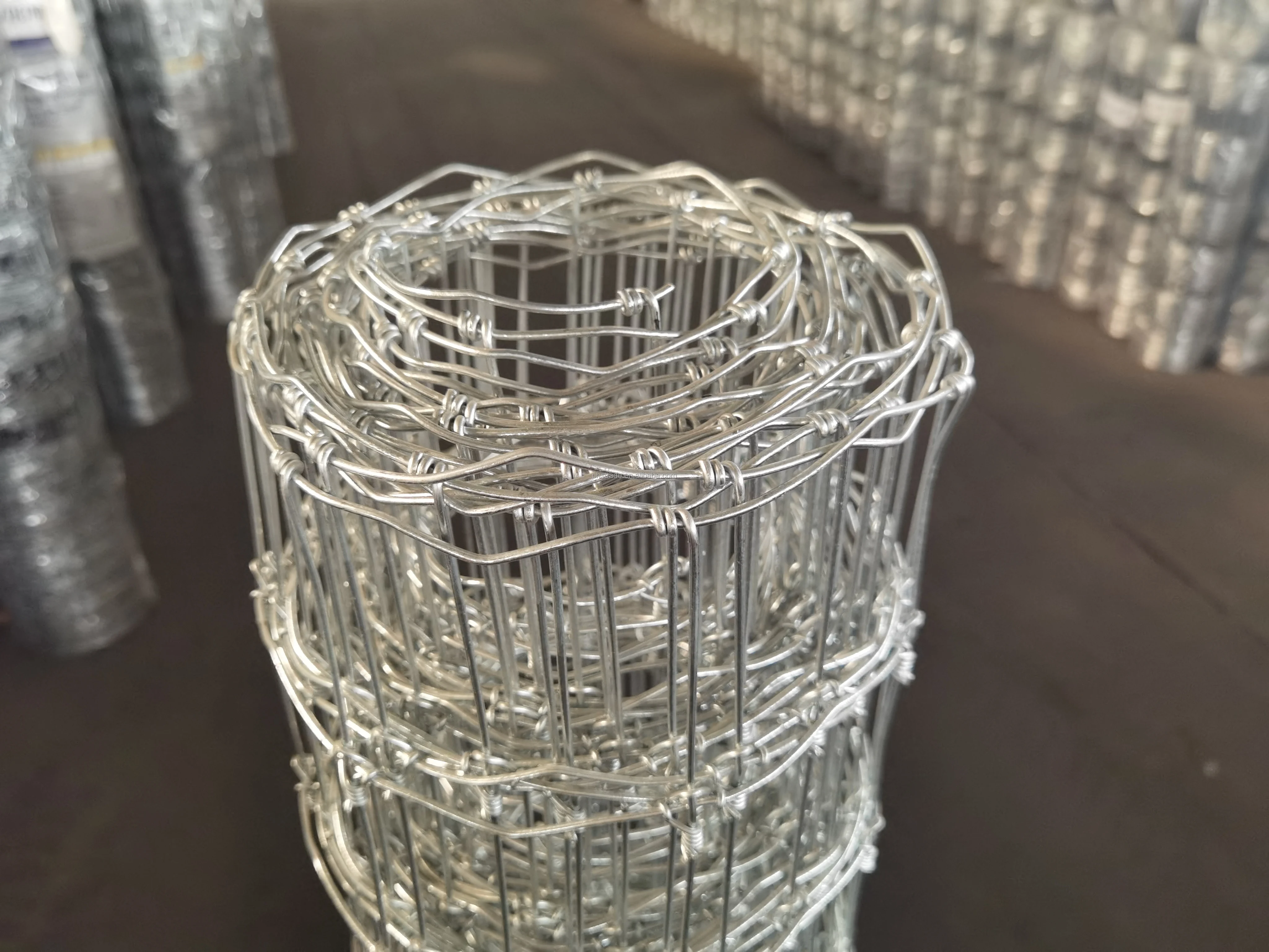Heavy Duty Fixed Knot Woven Wire Field Game Fence/ Galvanized Sheep ...