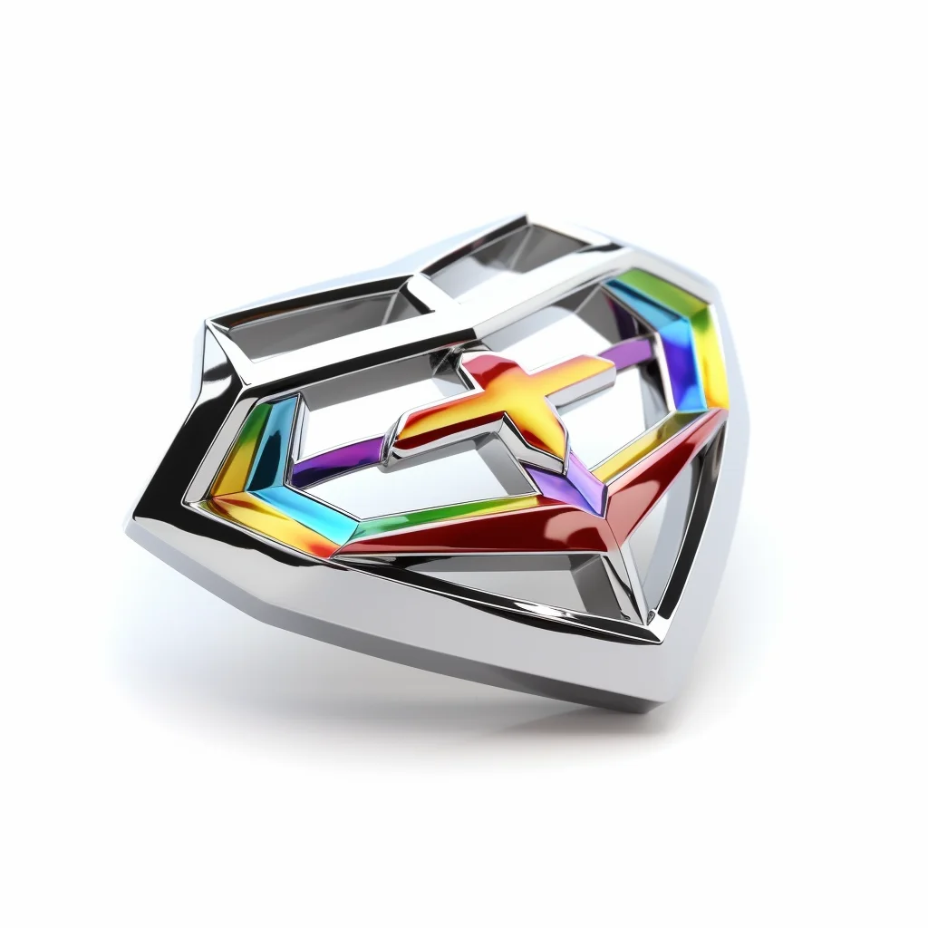 Custom Lettering Stickers - Chrome Emblems 3m Metal Badge