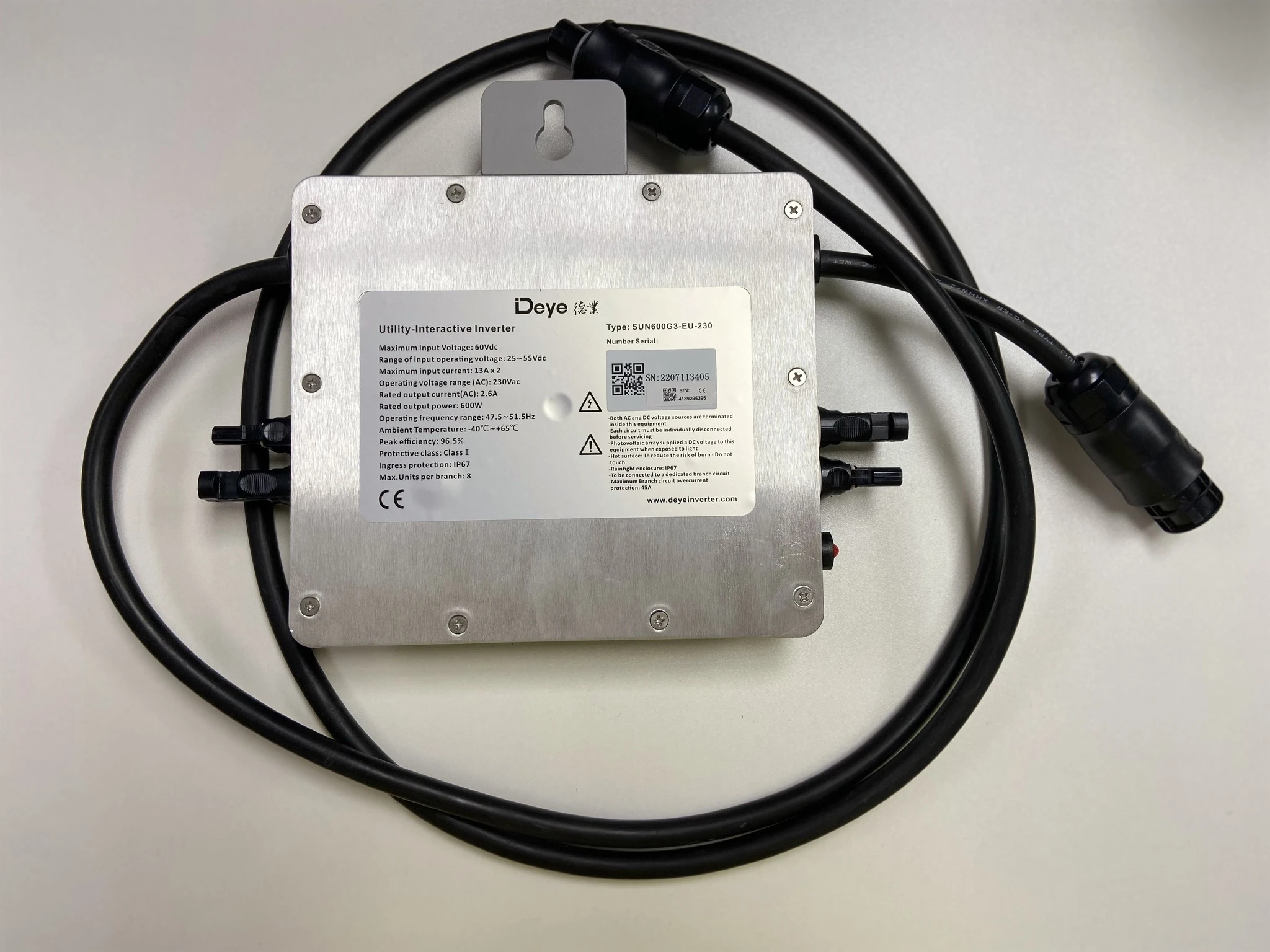 High Efficiency Deye Micro Inverter 800w Off Grid Built In Wifi 2 Mpp ...