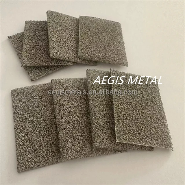 20mm Thick Open Cell Titanium Metal Porous Foam for Electromagnetic ...