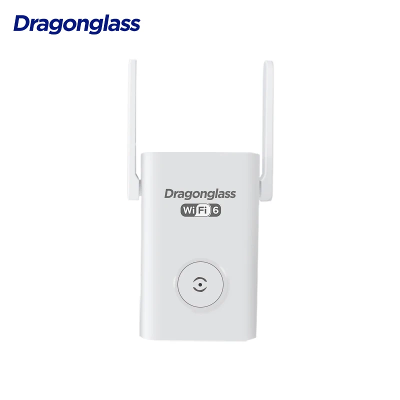 Dragonglass High Gain 2 Antennas Network Signal Booster Wifi 6 1800mbps Amplifier Ax1800 Dual ...