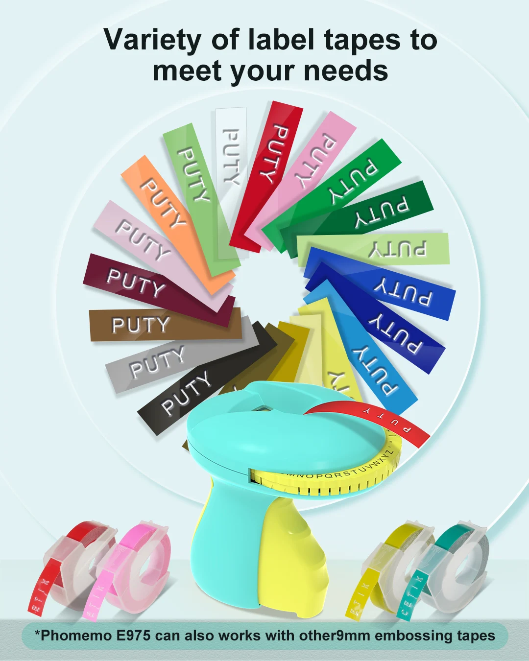 Mini Embosser Sticker Label Printer - Portable & Versatile