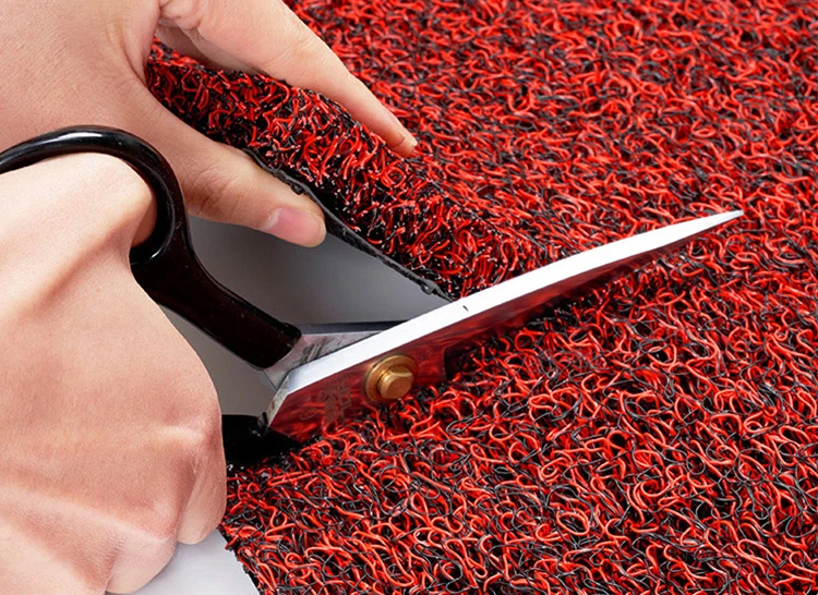 Waterproof PVC Coil Vinyl Wire Loop Outdoor Floor Mat Roll