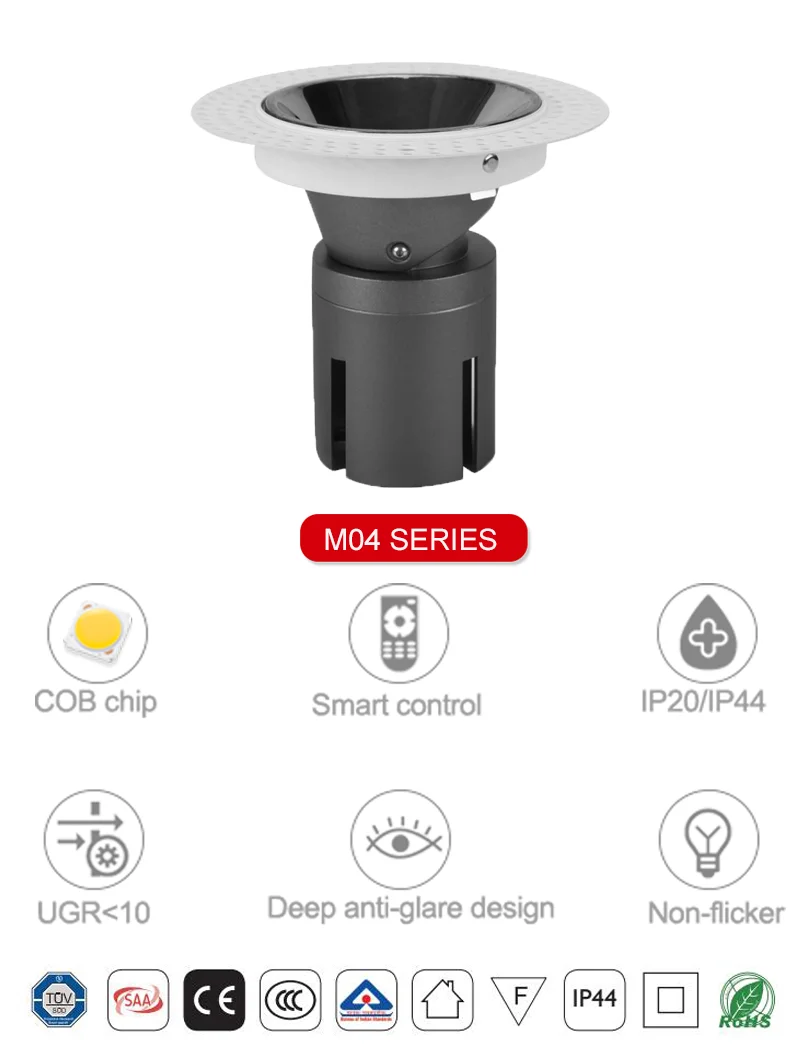 Office Hotel Supermarket Pinhole Retrofitable Ceiling Lights