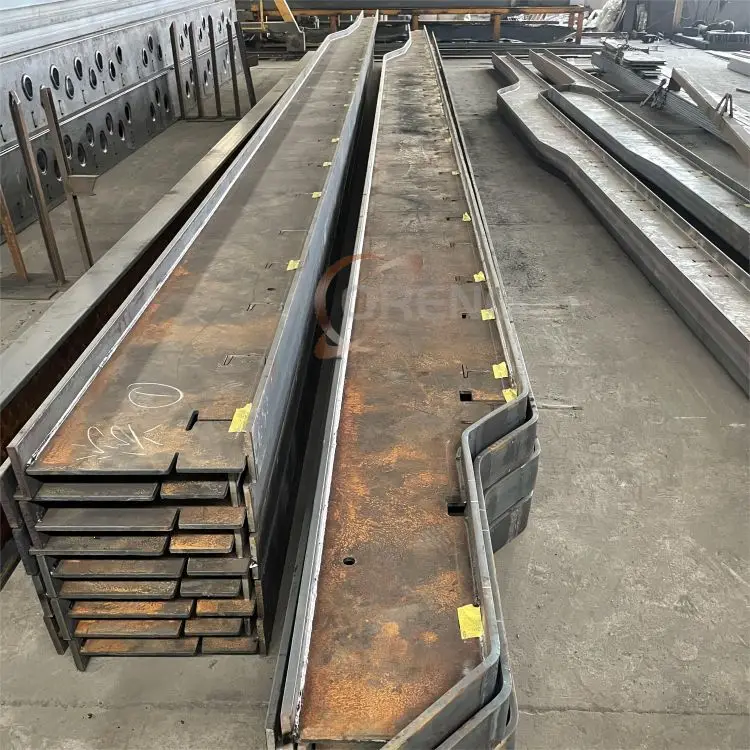 2024 Oreno Factory Semi Trailer 40feet Length Whole Set Steel Materials ...