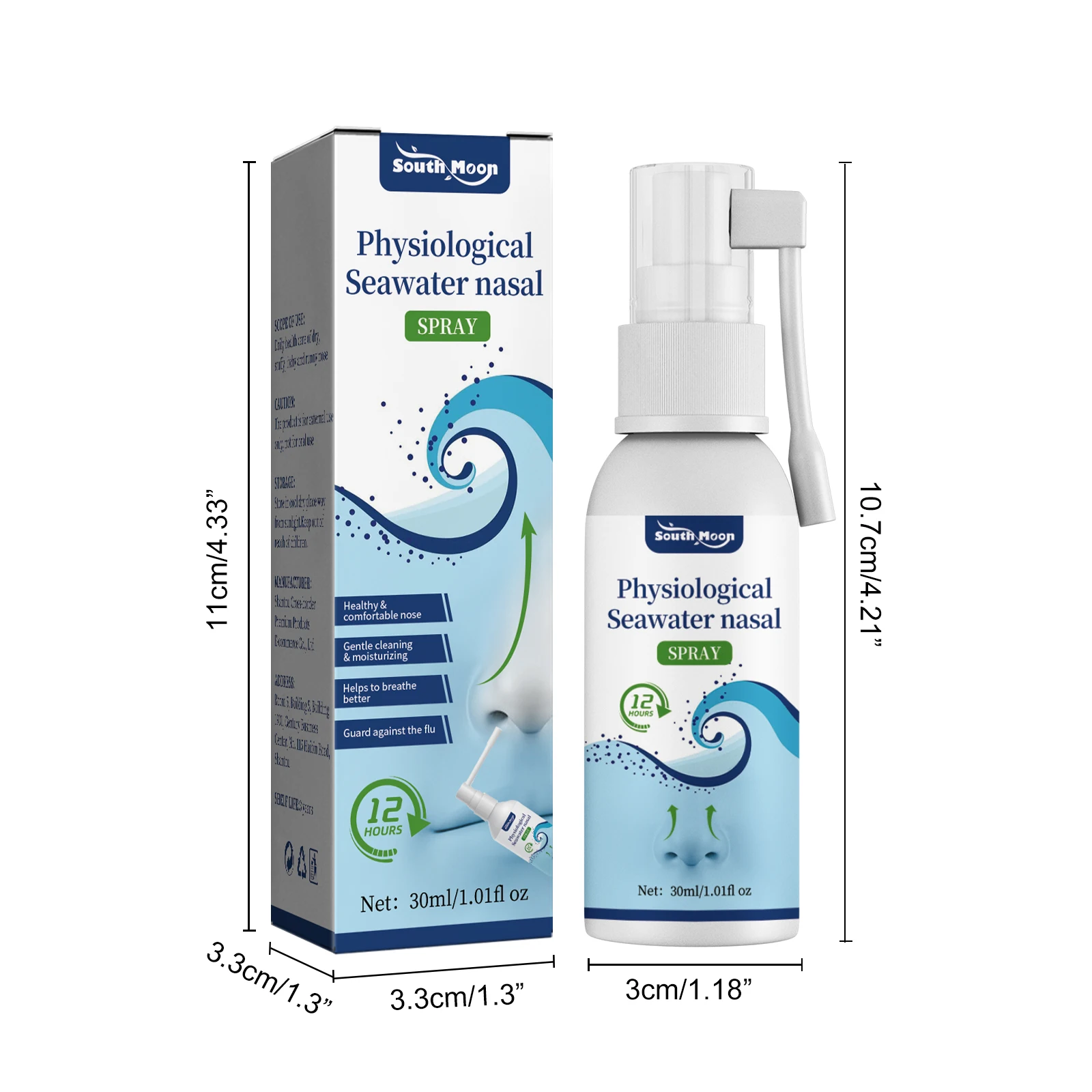 Wholesale Seawater Nasal Spray Physiological Seawater Nasal Spray Helps ...