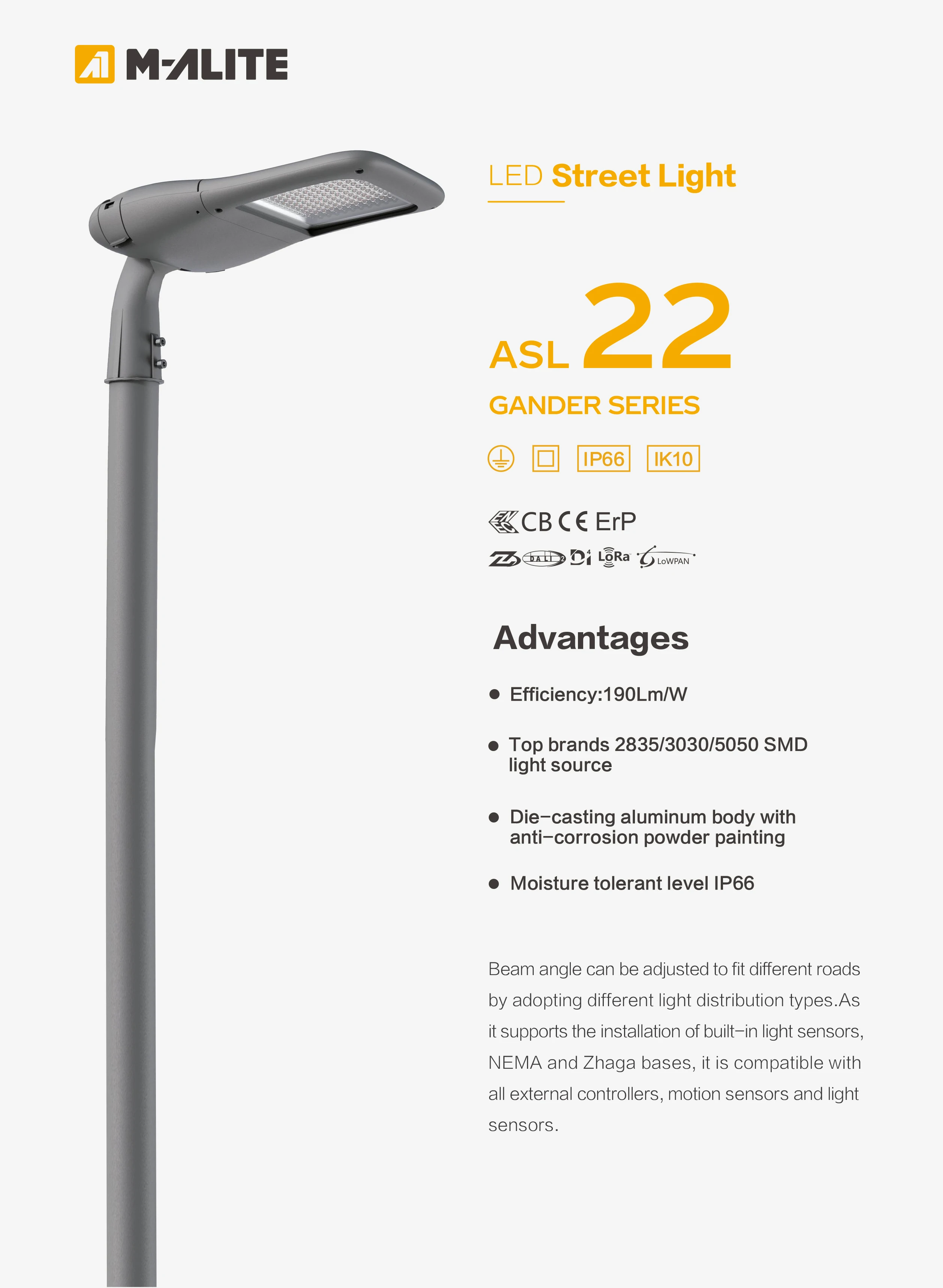 200 Watt Integrated Led Street Light Fixtures For Roadway - Buy Street ...