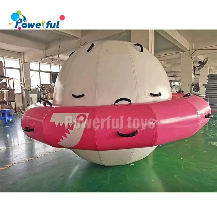 Water Park Equipment Inflatable Floating Ufo Saturn Rocker Gyro Island ...