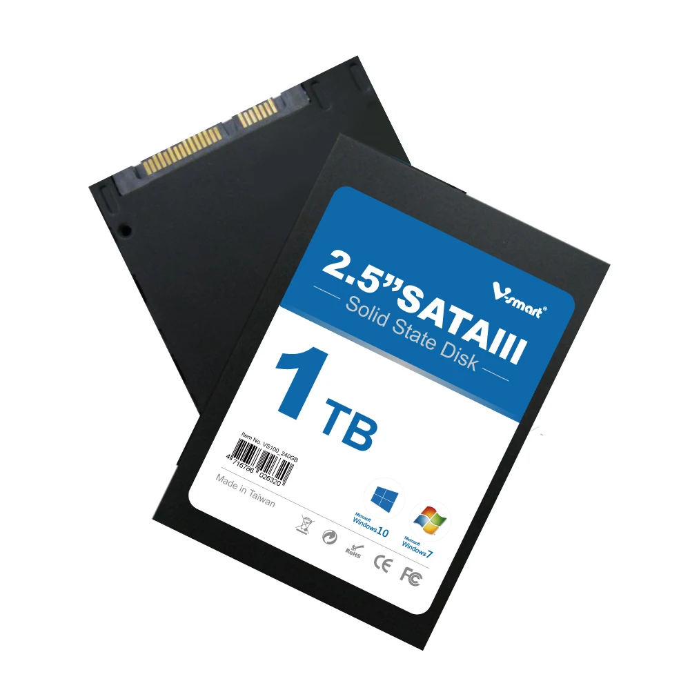 Excellent Quality Plastic Portable Solid State Drives 2.5 Inch Sata Iii 1tb With Custom Service ...