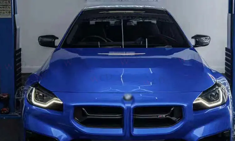 M2 F87 Dry Carbon Fiber Front Air Vents Grill For Bmw M2 G87 Coupe ...