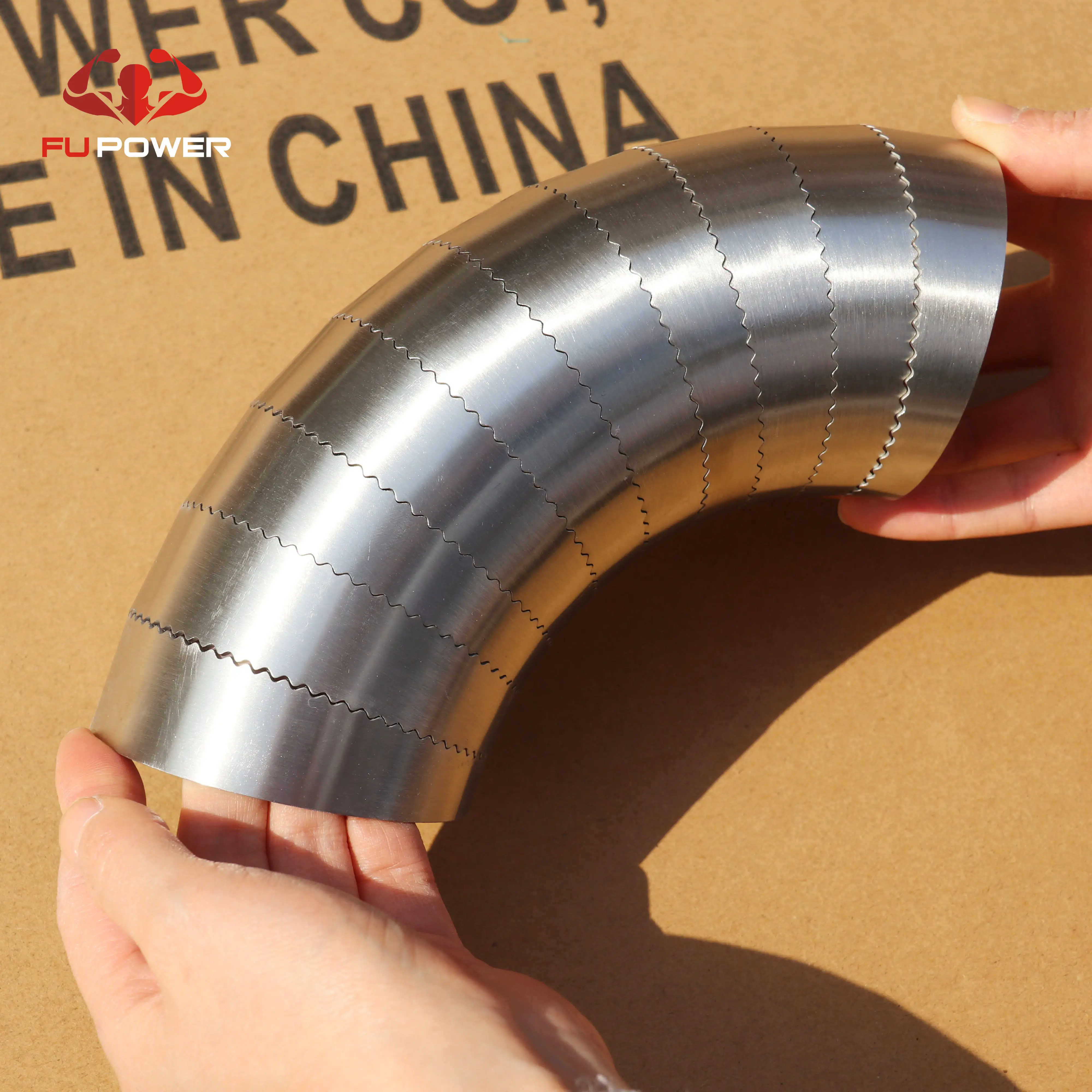 Custom 304 Stainless Steel Pie Cuts for Exhaust Systems