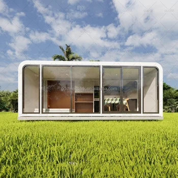 20ft 40ft Modular Prefab Tiny Homes Container Portable Apple Home Pod ...