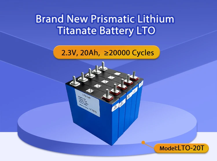 Toshiba 2.3v LTO Battery - 20ah Prismatic Lithium Titanate