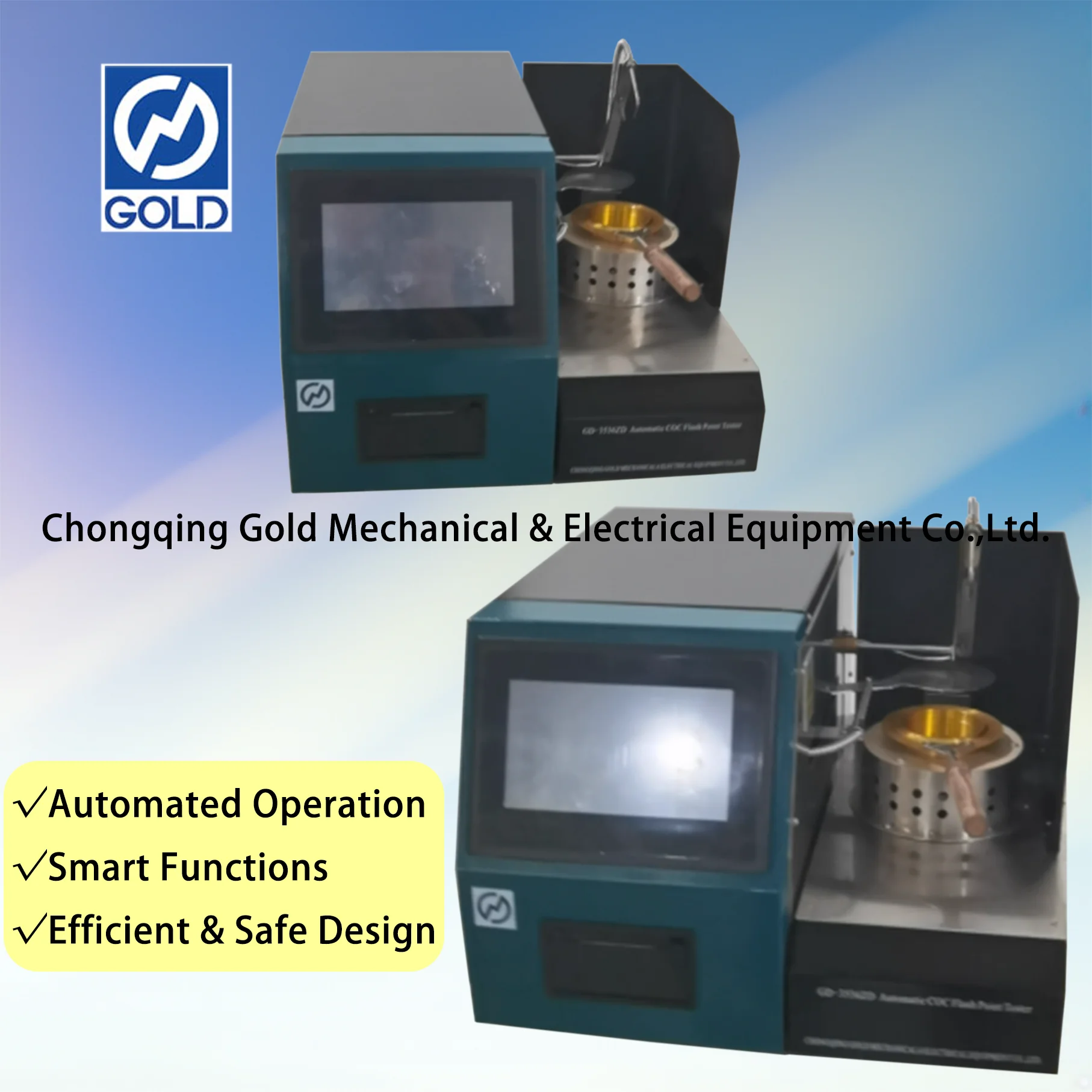 Automatic COC Flash Point Tester ASTM D92 Flash Point Analyser by ...