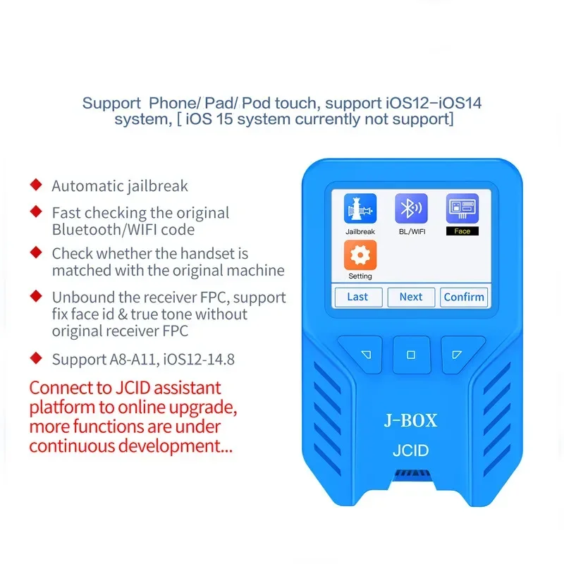 JCID Programmer J-BOX Jailbreak Flash Tools for Ios16.6