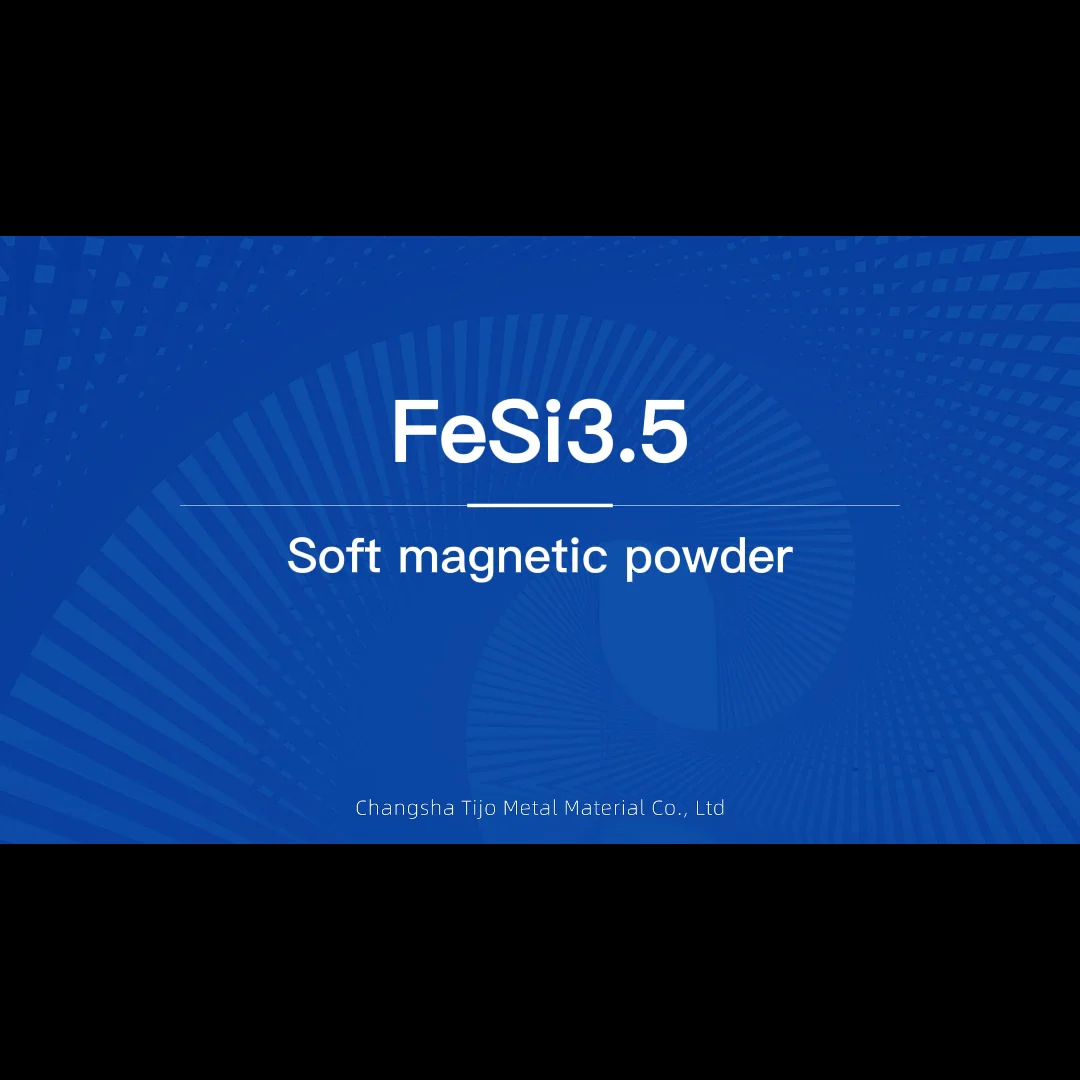 Water Atomization Soft Magnetic Powder Fesi3.5 Metal Powder Sendust ...