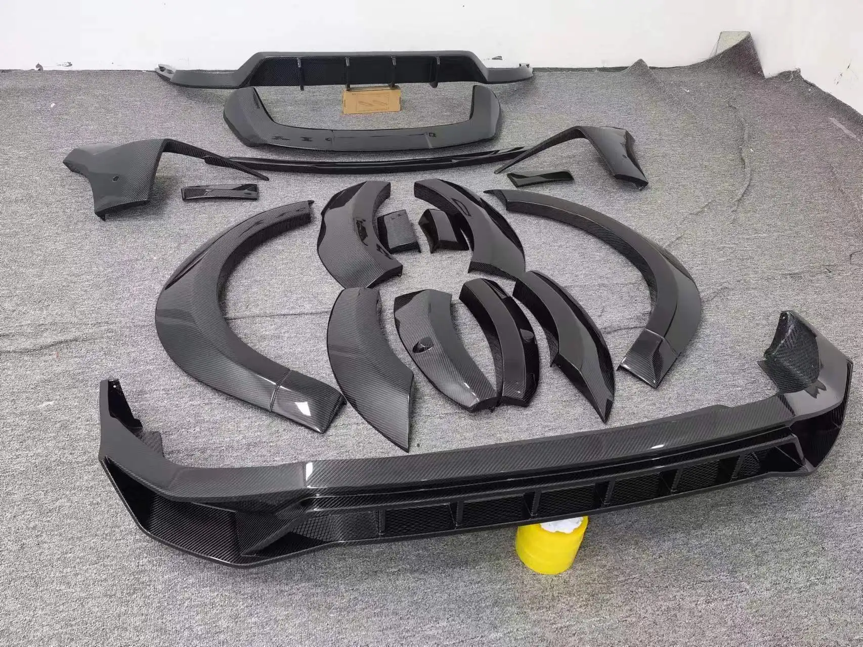 Q8 Wide Body Kit Bumper - Audi Q8 SQ8 Carbon Fiber Body Kit