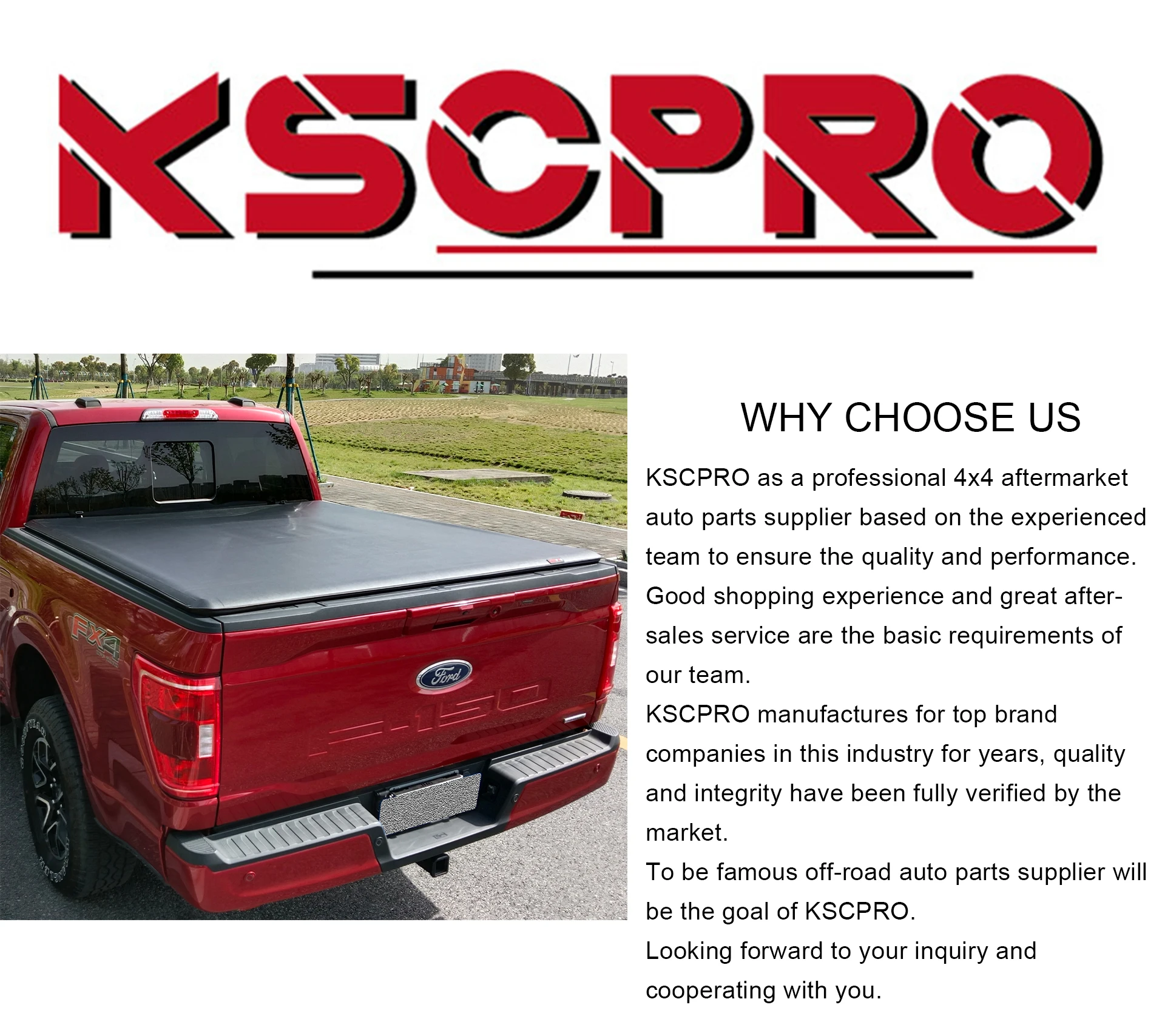 KSCPRO SR Series Soft Roll up Truck Bed Tonneau Cover for Toyota Tundra ...