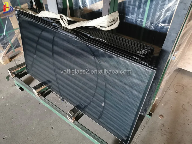 BIPV New Energy Cdte Solar Laminated Glass Panel Power Generation Glass