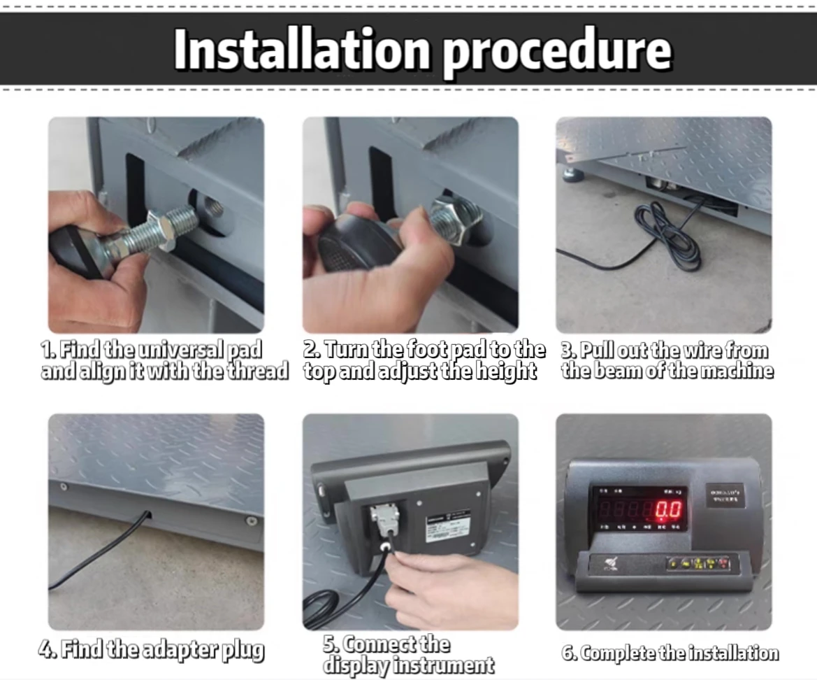 The SCS Electronic Platform Scale Can Be Used on Farms to Weigh Live ...