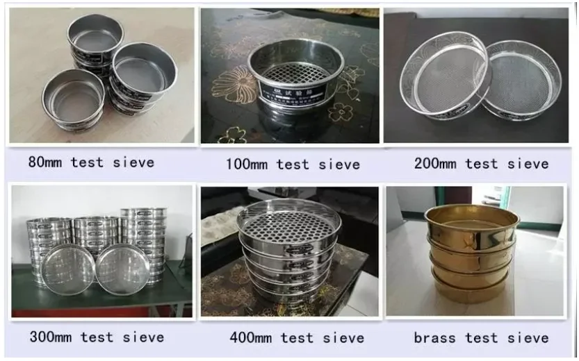 Grading Particle Sieve Analysis 1-8 Layers Slap Laboratory Sieve Shaker ...