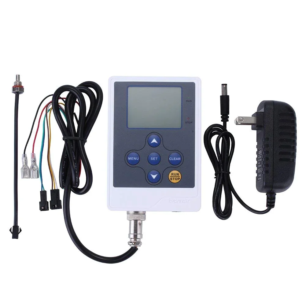 DIGITEN 12V Power Water Flow Meter Controller with G1 Flow Sensor ...