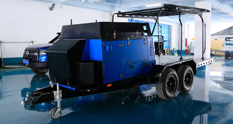 Extendable Huge Store Space Camping Trailer Tool Box
