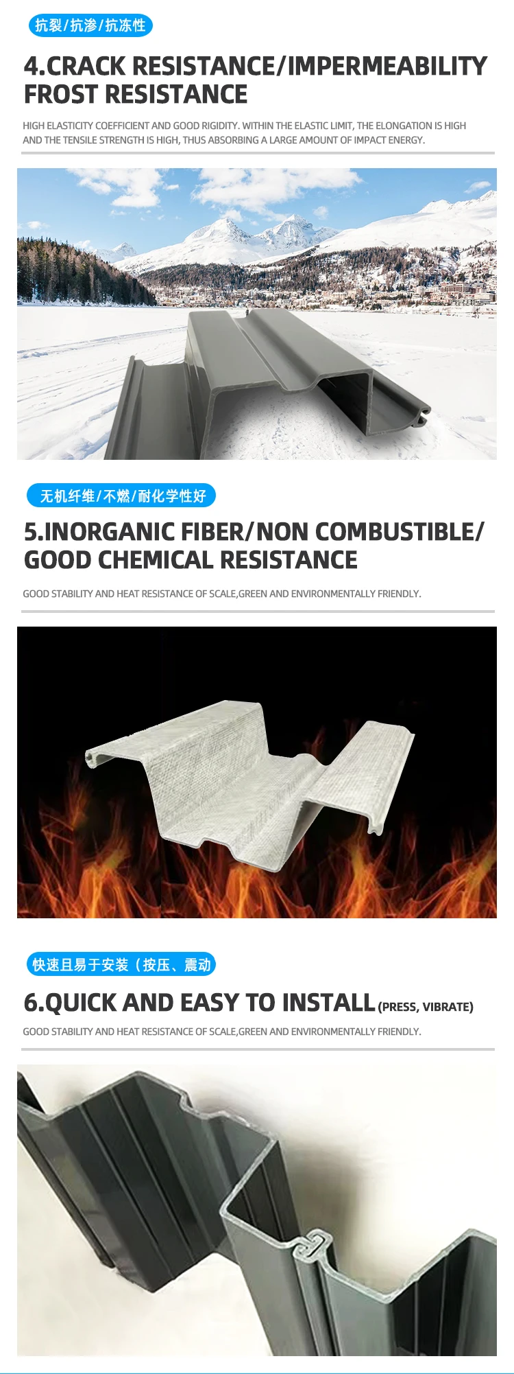 Bestselling High Strength FRP Piling Composite Fiberglass Sheet Pile ...