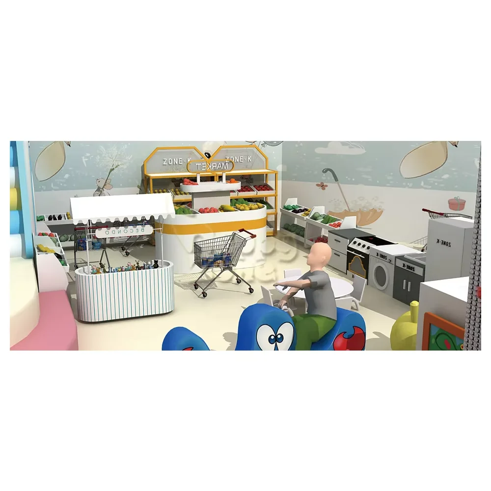 Customized Role Play House - Happy Zone Indoor Playground