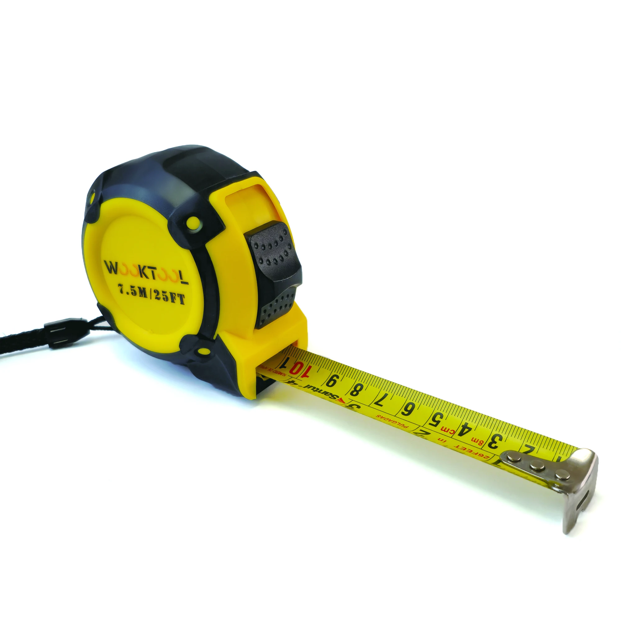 16FT Easy-to-Read Retractable Steel Tape Measure SAE and Metric ...