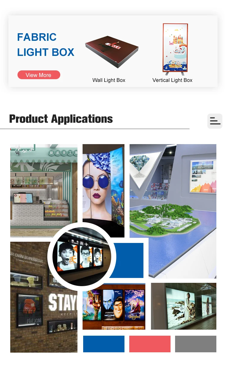 Easily Replace Advertising Display Picture Double Pole Floor Standing ...