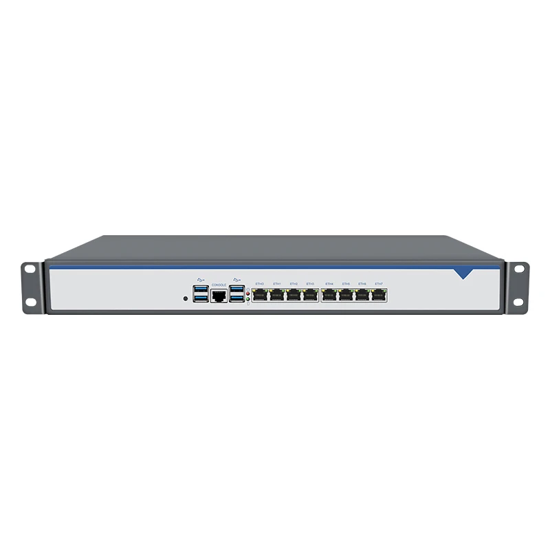 BKHD New 1U PVC Rackmount Firewall Router 8*NICs B760 LGA1700 12th~14th ...