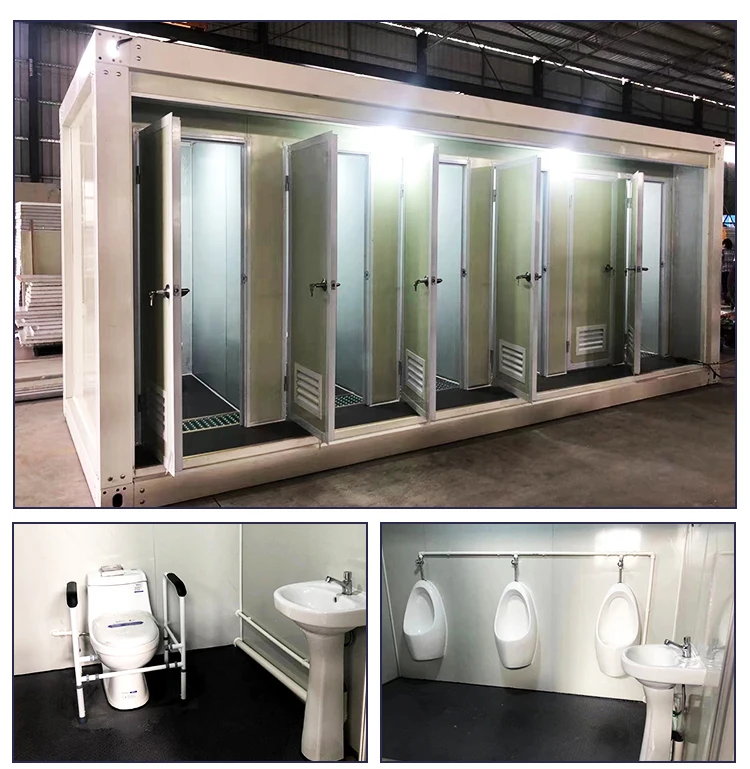 Prefabricated Sanitary Container Bathroom Prefab Container Mobile ...