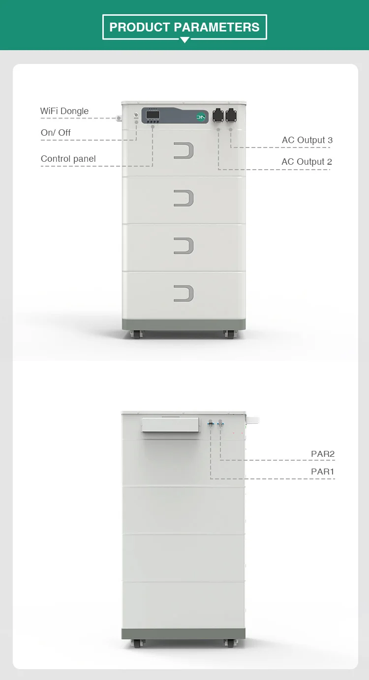 All-in-one Stackable Energy Storage System 5kw Inverter Lithium Lifepo4 ...