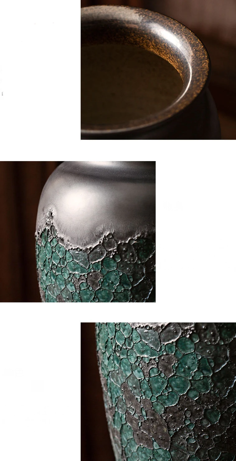 Rustic Green Vase Rustic Looking Vase Large Round Rustic Vase - Buy ...