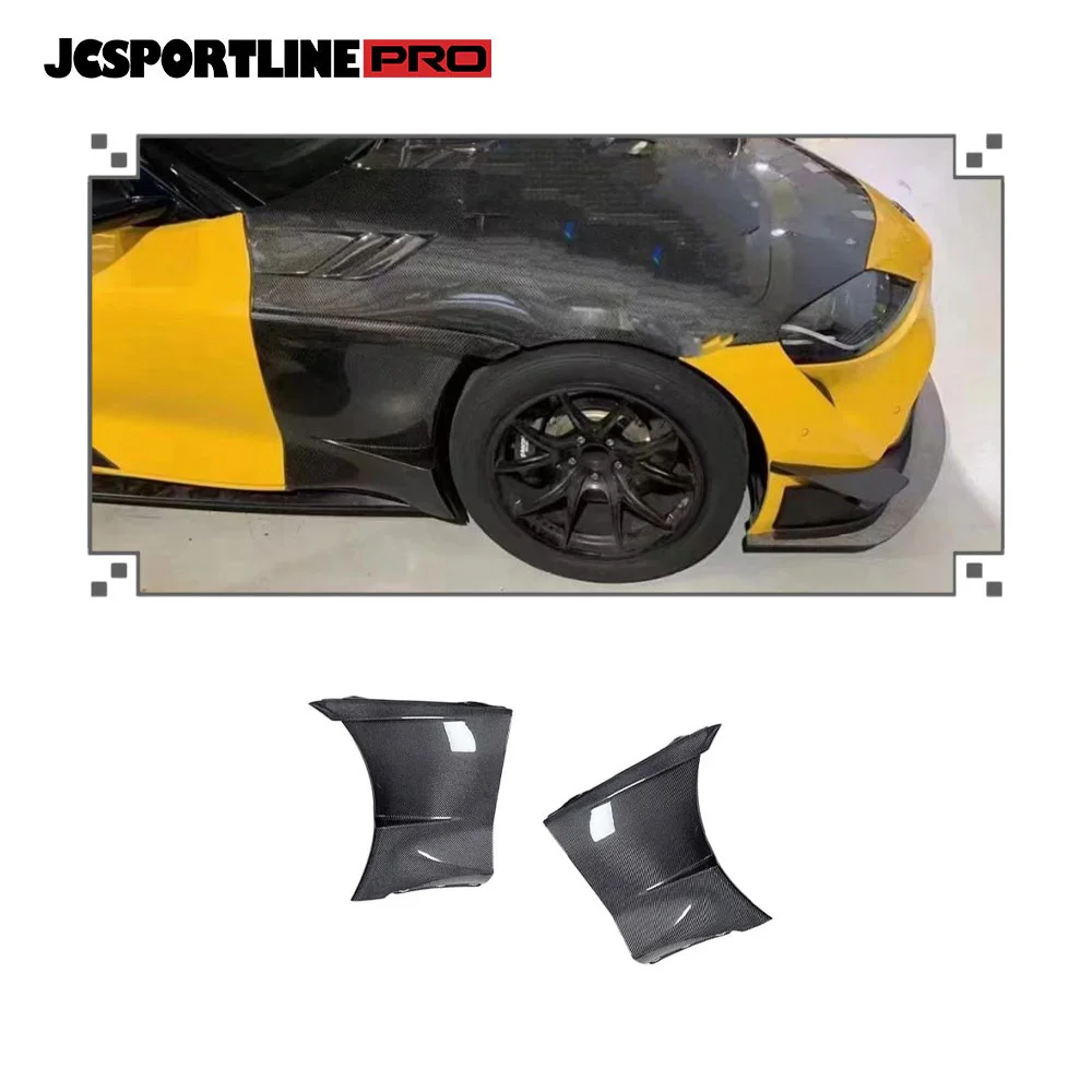 Carbon Fiber Eva Style Front Fender Fit For Toyota Supra Gr A90 A91 Mkv ...