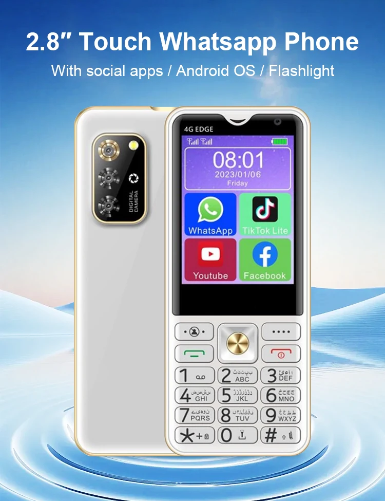 4G LTE Dual Sim Senior Elderly China Old Man Phones Keypad