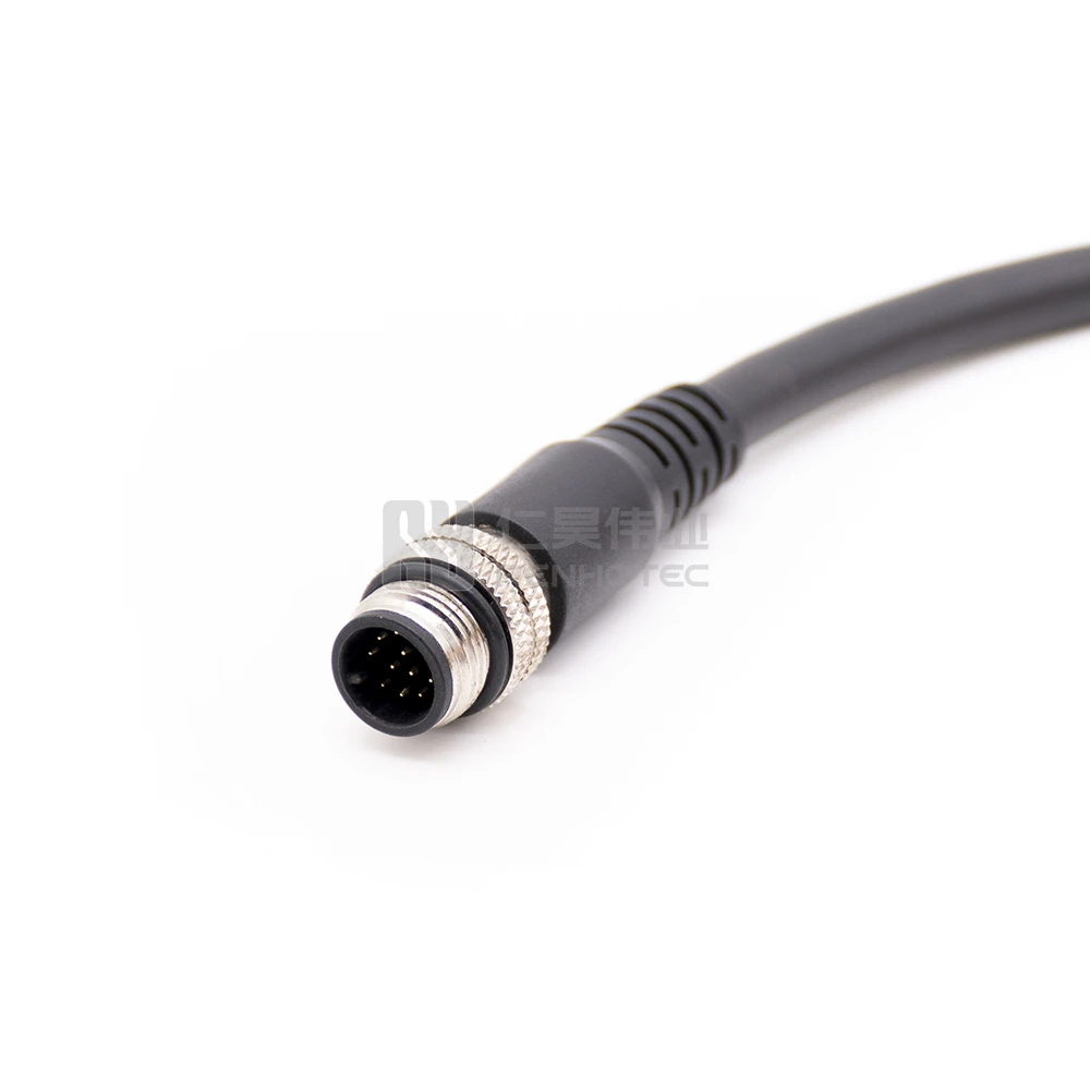 M12-rj45 Connector M12 To Usb Signal 12pin Male To Dc Usb Rj45 For Data ...